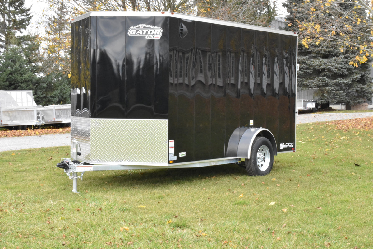 6' x 12' Gator Elite Single Axle Enclosed Trailer (2025) – Speedway ...
