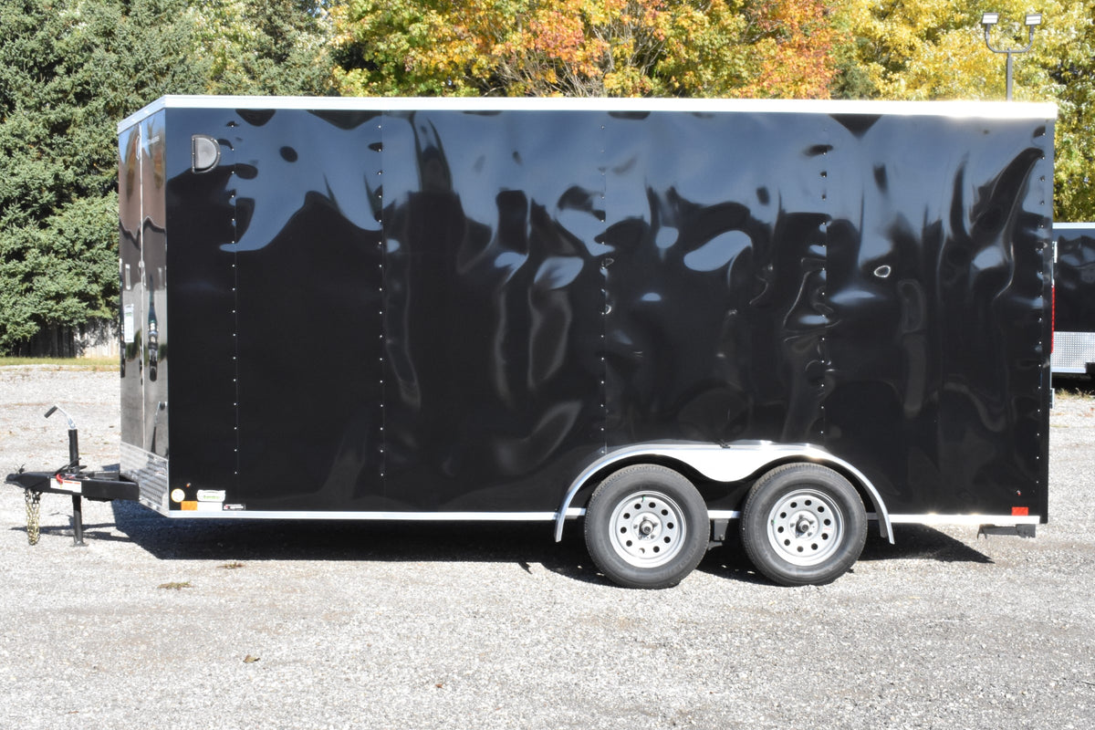 7' x 16' Cross Beta Series Tandem Axle Enclosed Cargo Trailer (2025 ...