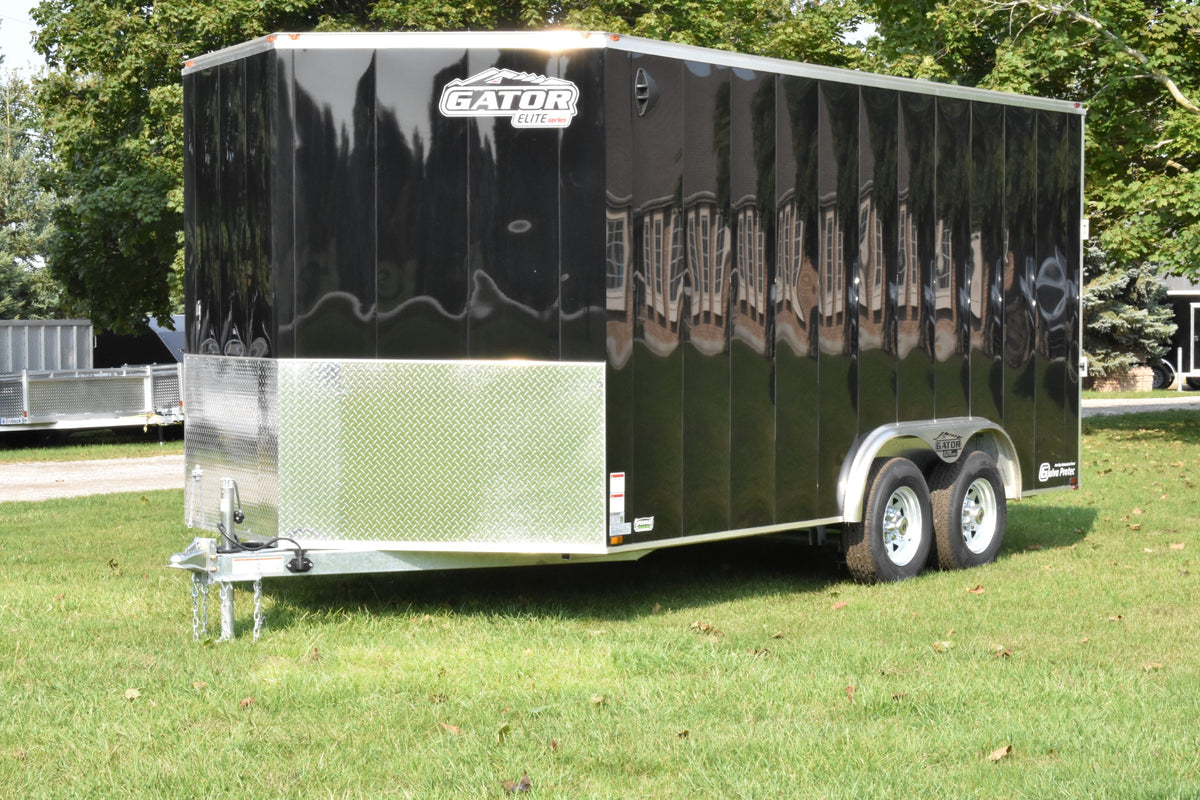8.5' x 16' Gator Elite Tandem Axle Enclosed Cargo Trailer – Speedway ...