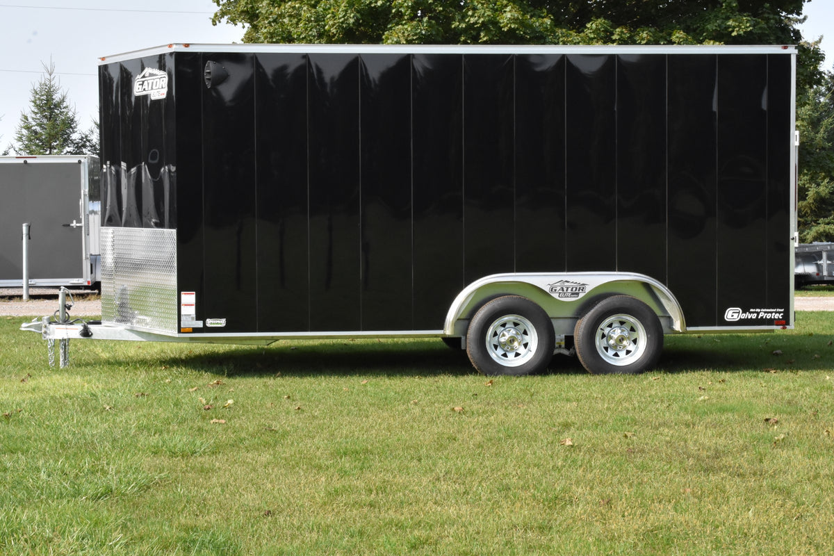 8.5' x 16' Gator Elite Tandem Axle Enclosed Cargo Trailer – Speedway ...