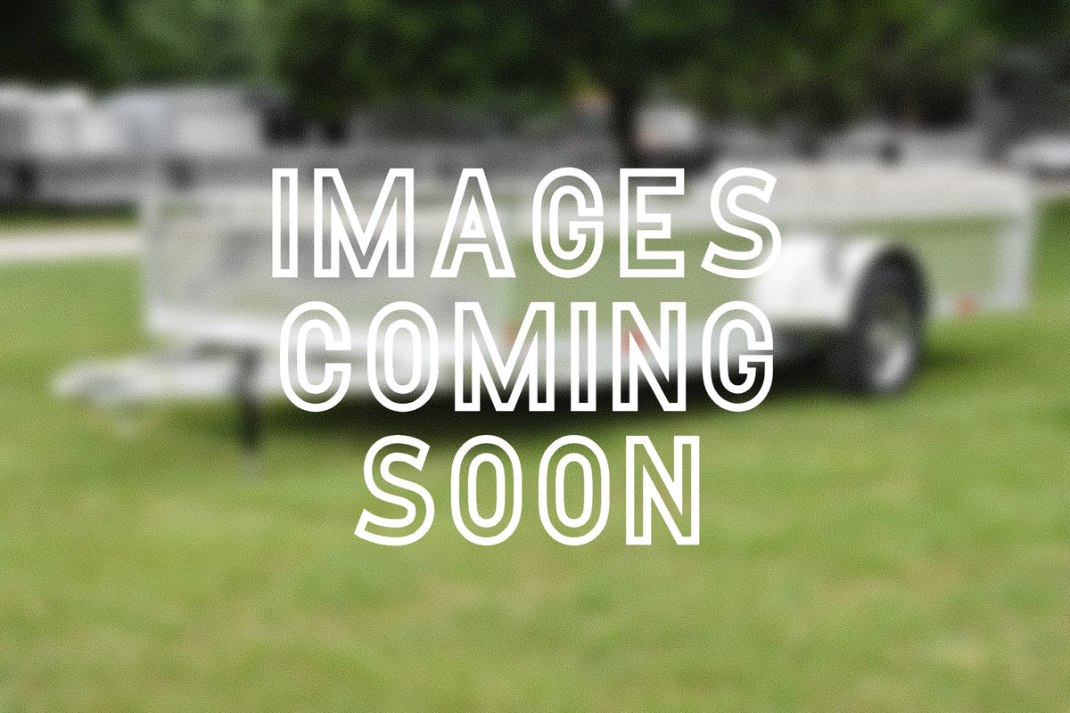 6' x 12' Enbeck Single Axle Aluminum Utility Trailer w/ Aluminum Rims ...