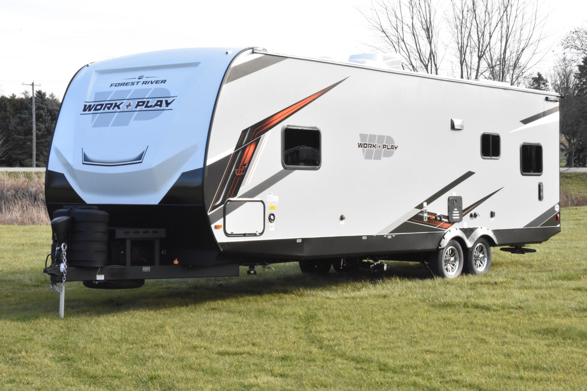 Work And Play 27LT Tandem Axle Toy Hauler Travel Trailer (2025 ...